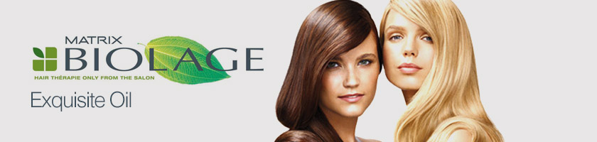 Exquisite Oil > Køb hårprodukter fra Matrix Exquisite oil her.