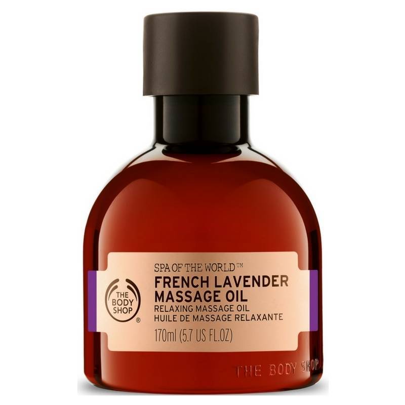 The Body Shop French Lavender Massage Oil 170 Ml