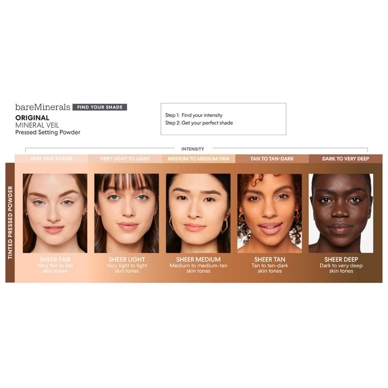 Bare Minerals Original Mineral Veil Pressed Setting Powder 9 gr ...